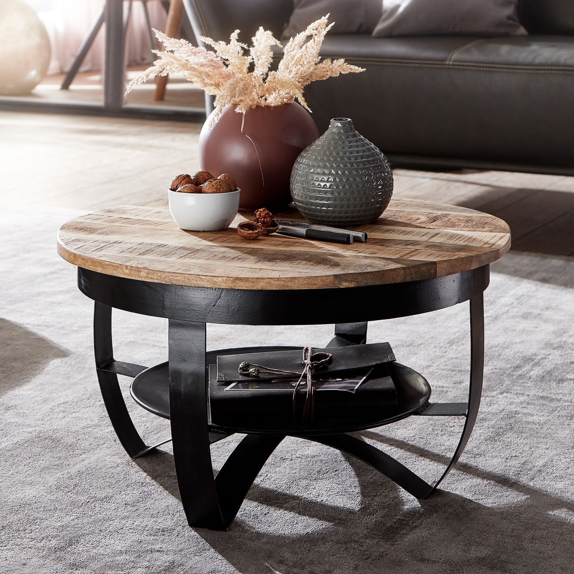 Jaxen coffee table with storage store