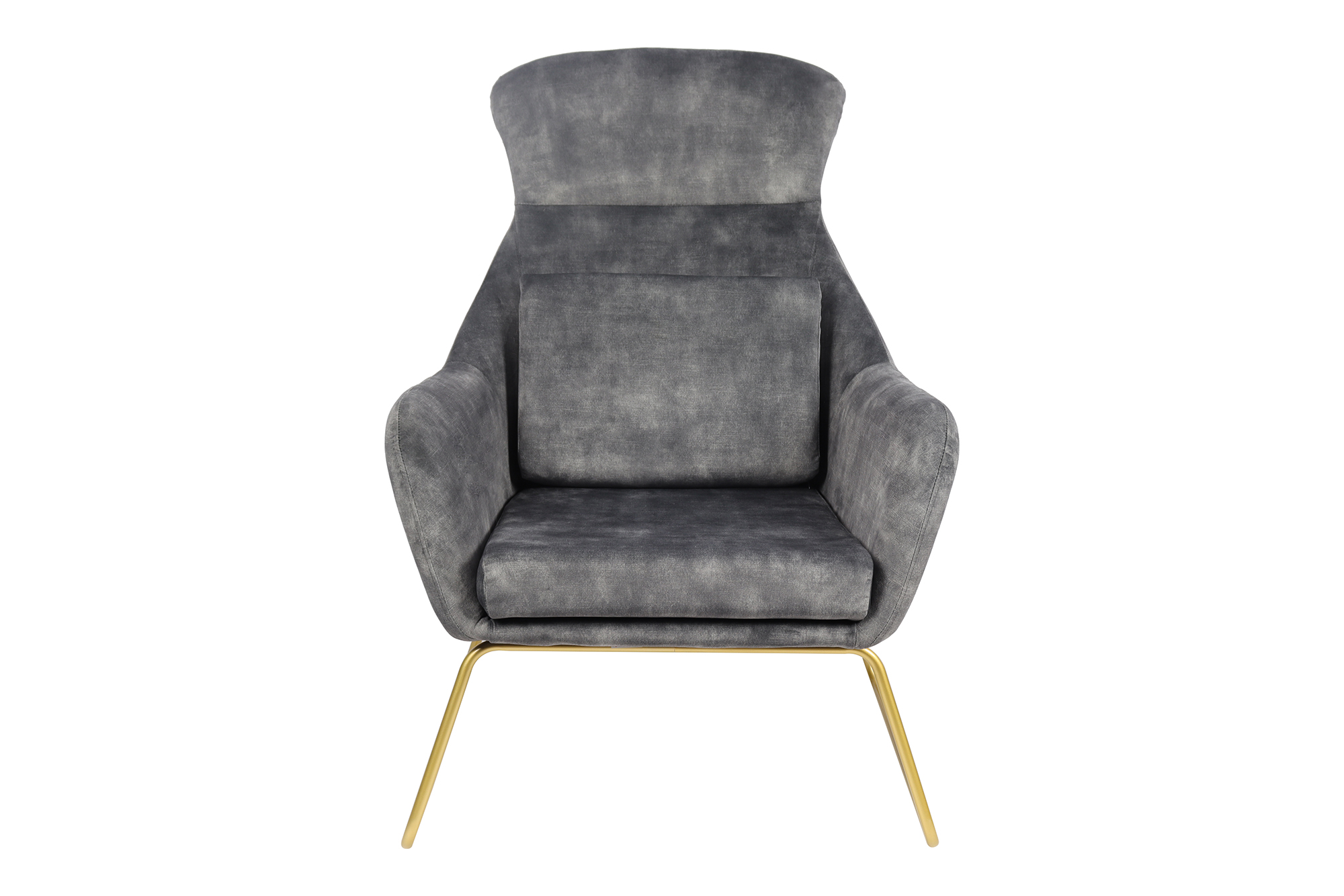 Sessel MEDAN | grau-messingfarben | 511115-0